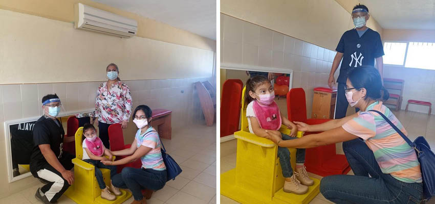 At the push of a button: Engineering a more accessible world for deaf-blind children | MIT D-Lab